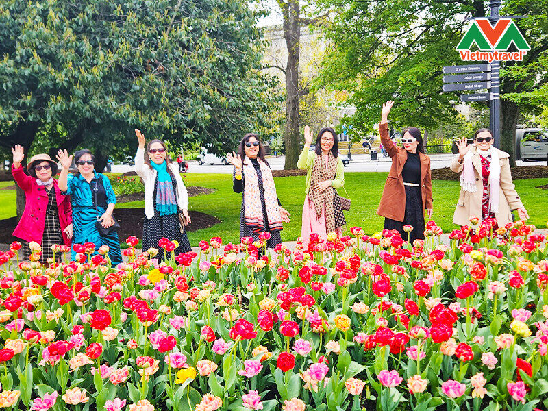 Tour 1 ngày Victoria Canada - Butchart Gardens - Inner Harbour